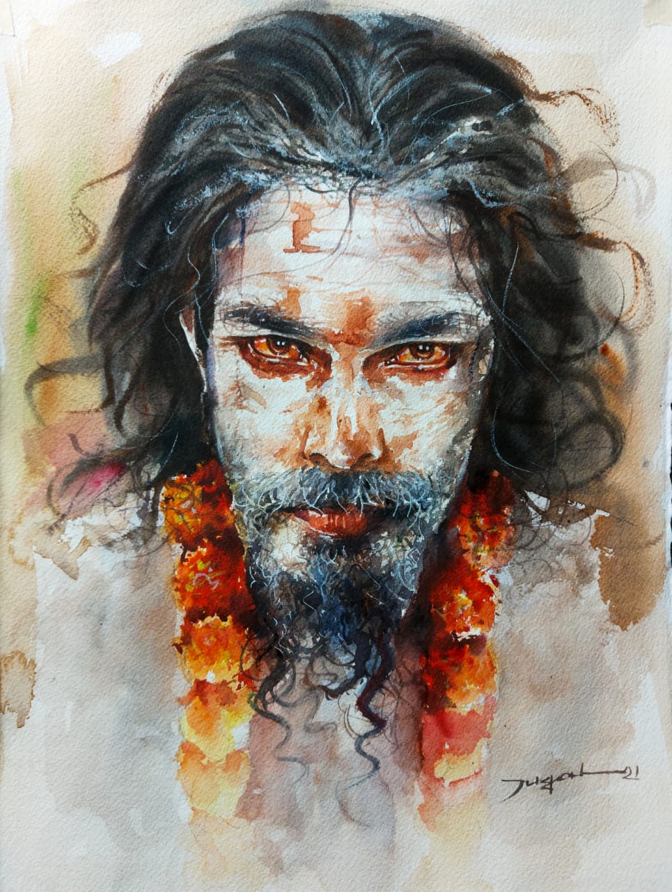Jugal Sarkar -The Indian Portrait Artist